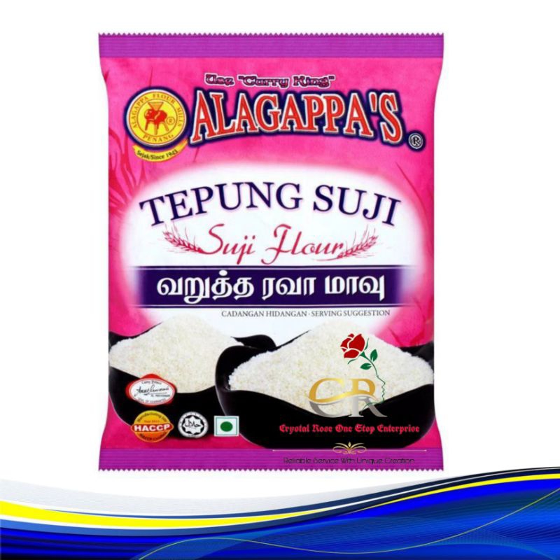 Alagappa's Tepung Suji/Suji Roasted Semolina Flour | Shopee Malaysia