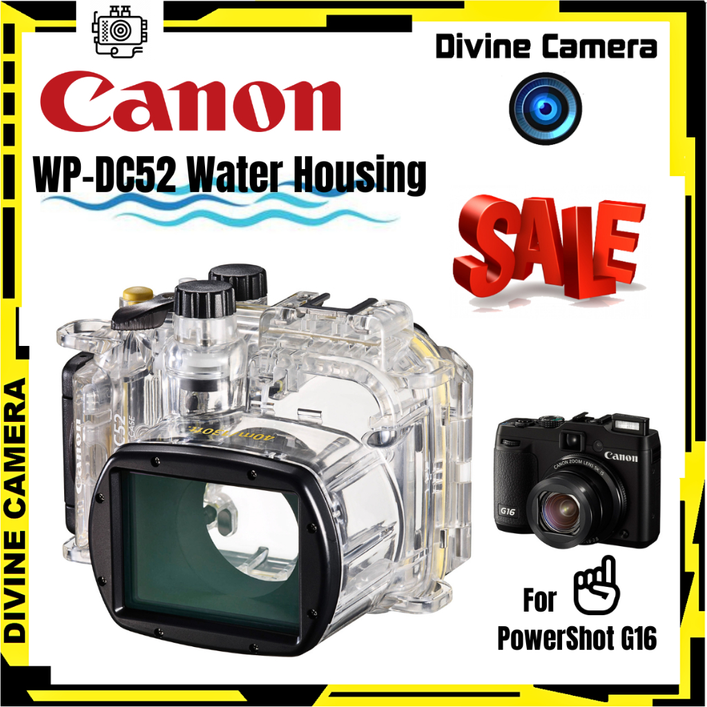 Canon WP-DC52 Underwater Housing for Canon Power Shot G16 Canon ( Made ...