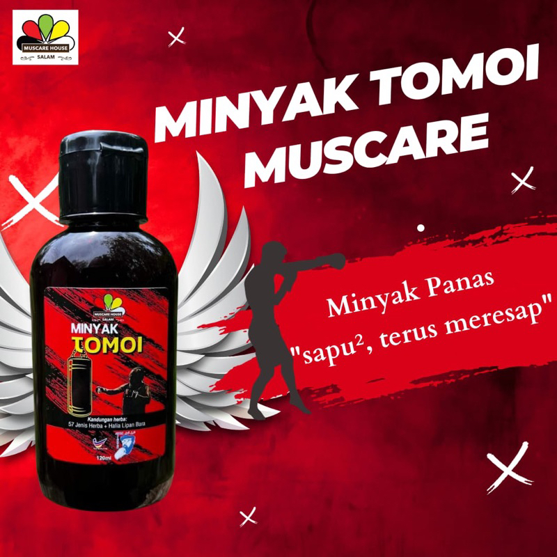 Minyak Tradisional Panas Tomoi . Sapu sahaja 120ml | Shopee Malaysia