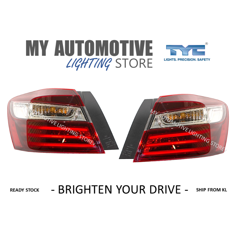 (TYC) Honda Accord T2A 2016-2017 Tail Lamp, Tail Light, Lampu Belakang ...
