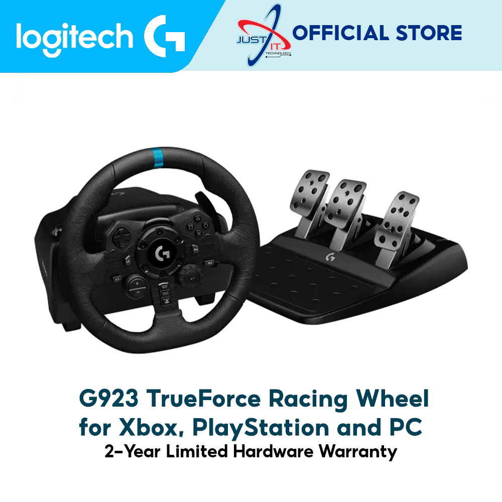 LOGITECH G923 TRUEFORCE DRIVING WHEEL ( Compatible PS4 , PS5 & PC ...