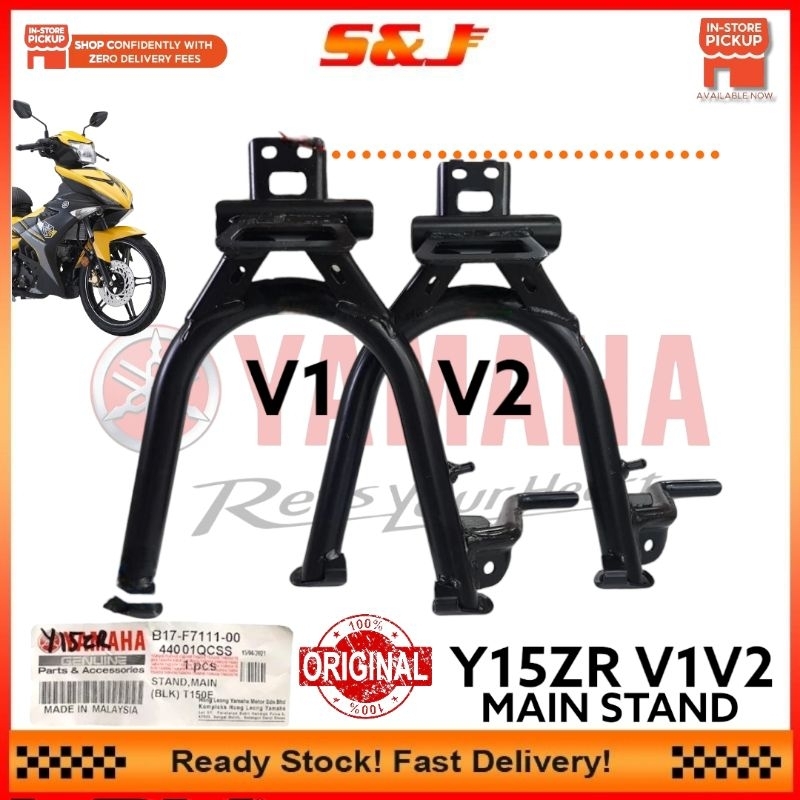 100 % ORIGINAL YAMAHA Y15 Y15ZR V1V2 Y16 MAIN STAND DOUBLE STAND ...