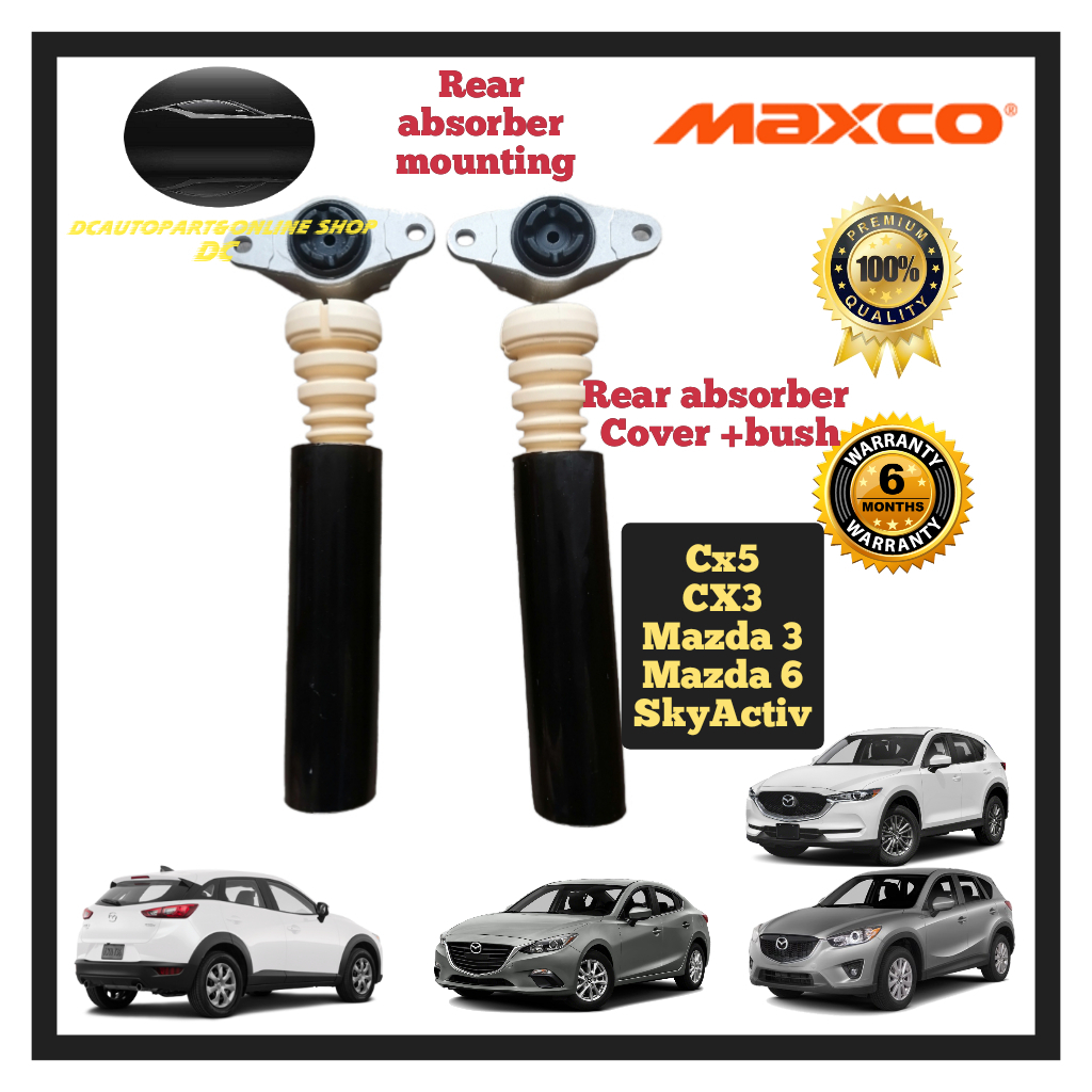 MAXCO ABSORBER MOUNTING / COVER BUSH MAZDA 2 DJ DL / 3 BM BN / 6 DJ CX5 ...