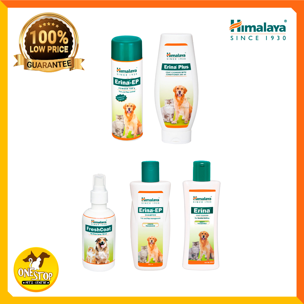 Himalaya Pet Wellness 150ml / 200ml _Erina Coat Care / VET Shampoo ...