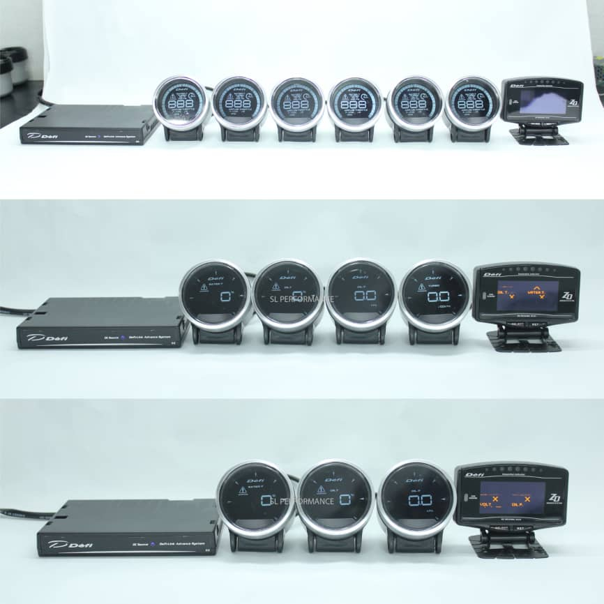 Original Thailand Defi A2 LCD Digital Meter Guage Defi Zd Defi Cr ...