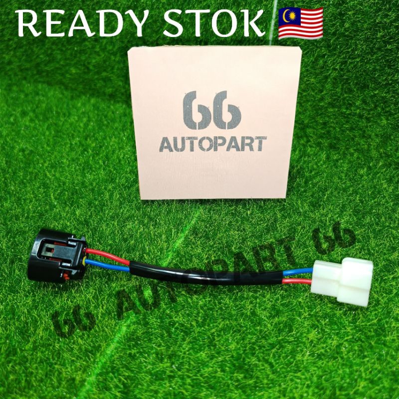 3 pin to 2 pin T socket ( alternator use) kenari kelisa viva | Shopee ...