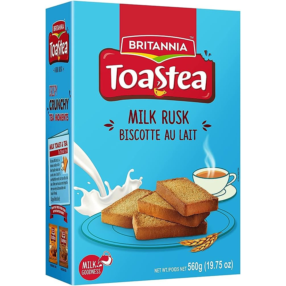 Britannia Toastea Milk rusk 560g | Shopee Malaysia