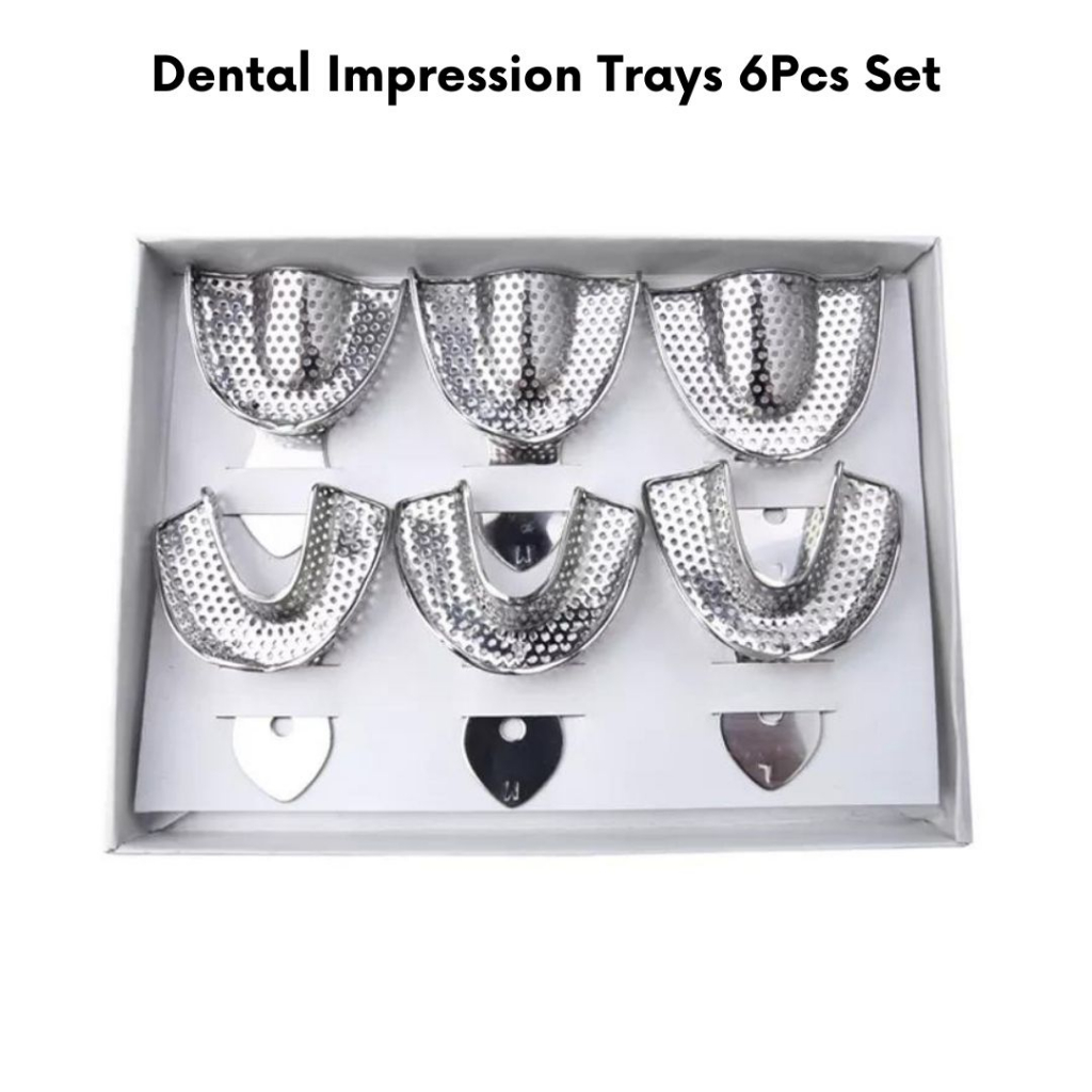 Dental Steel Metal Edentulous 1 Set Toothless Jaw Stainless Jaws ...