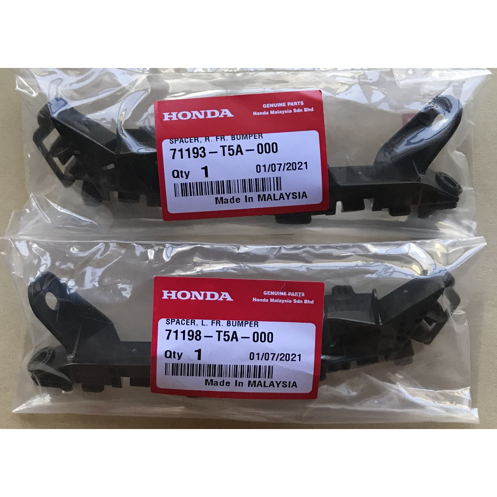 Front Spacer Bumper Side Bracket Honda Jazz T5A ( GK5 ) 71193-T5A-000 ...