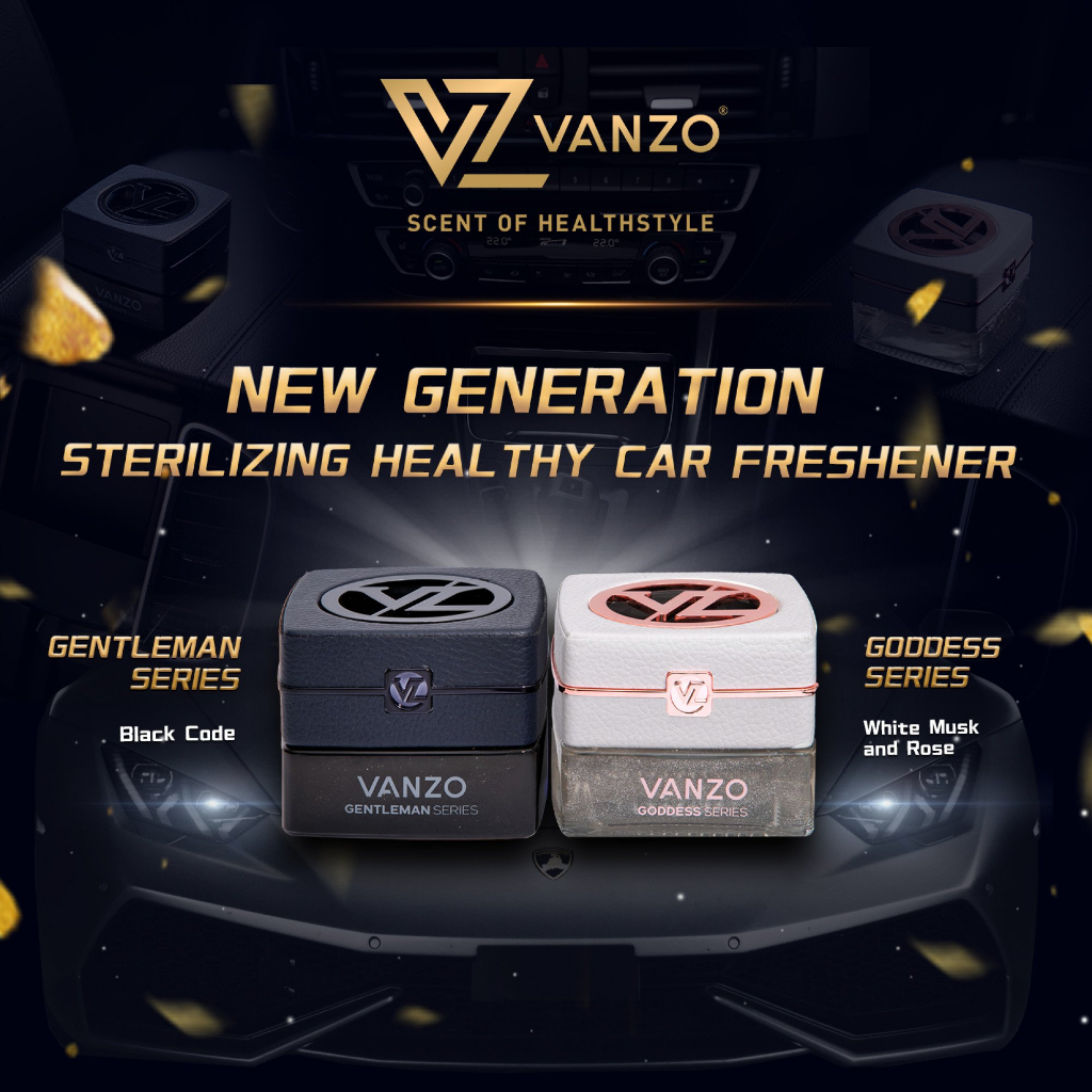 VANZO Gentleman & Goddess Series - Car Perfume / Pewangi Kereta ...