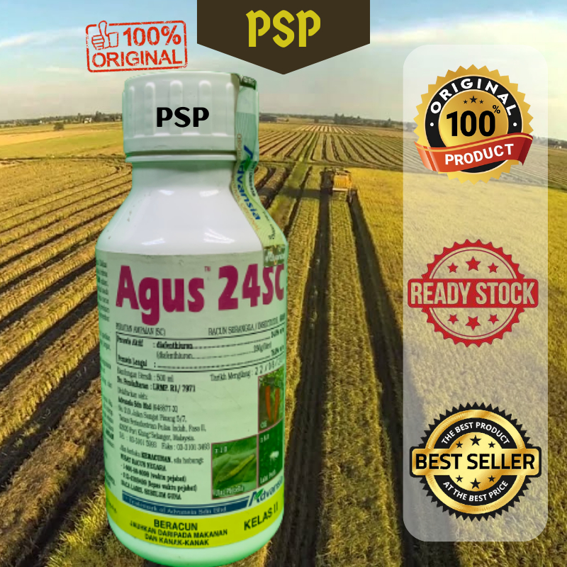 500ml AGUS 24SC ADVANSIA Diafenthiuron Racun Untuk Lalat Putih / Racun ...