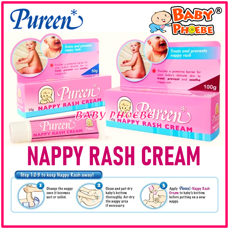 Pureen Nappy Rash Cream (50g/100g) Prevent Nappy Rashes | Shopee Malaysia