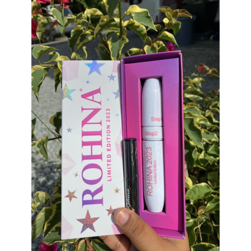 MASKARA ROHINA 2023 buy 1 free 1 + free Gift | Shopee Malaysia