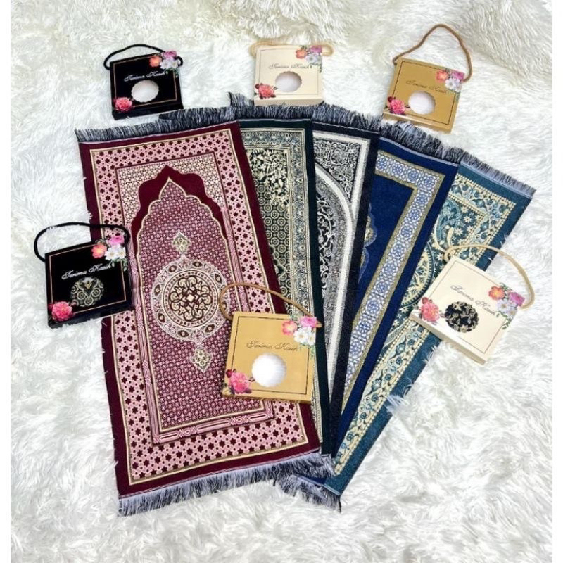 100 pcs Sejadah Tenun Turkey with Box size (35x70cm) Ready stock ...