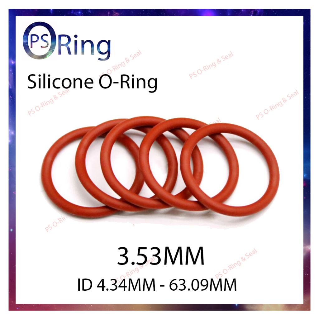 3.53MM Silicone Sealing O-Ring Rubber Ring O Ring Gaskets 3.53MM Terbal ...