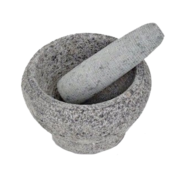 STONE MORTAR AND PESTLE / LESUNG BATU (13cm, 14.5cm, 16cm, 17.5cm and ...