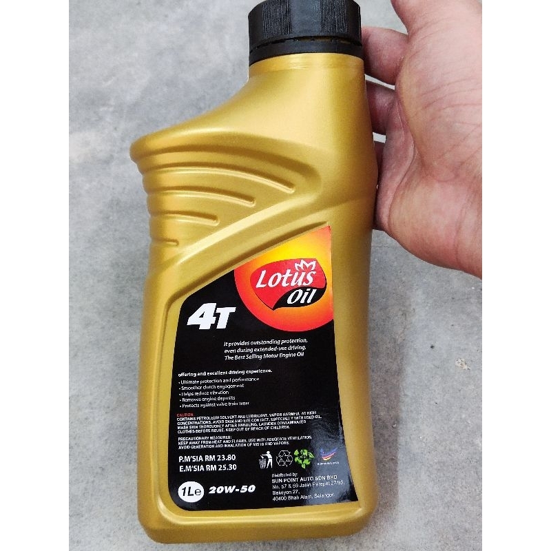 Engine oil Sae40 Lotus oil | Shopee Malaysia