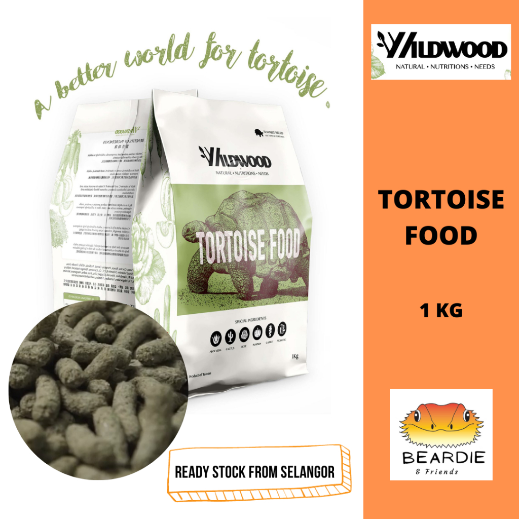 WILDWOOD TORTOISE FOOD 1KG FOR ALL TYPES OF TORTOISES | Shopee Malaysia