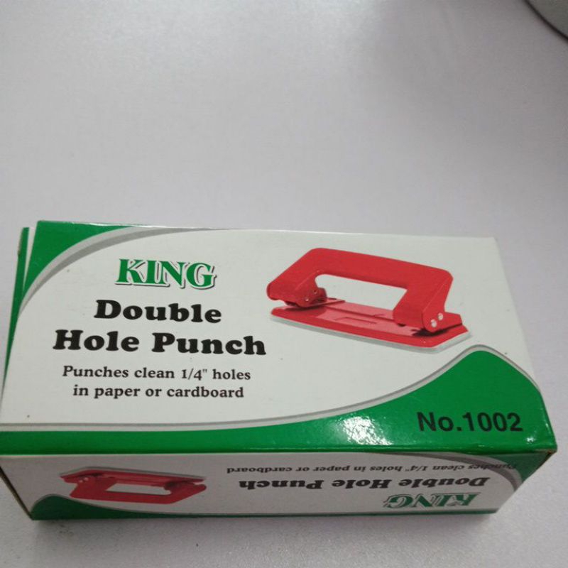 KING DOUBLE HOLE PUNCH | Shopee Malaysia