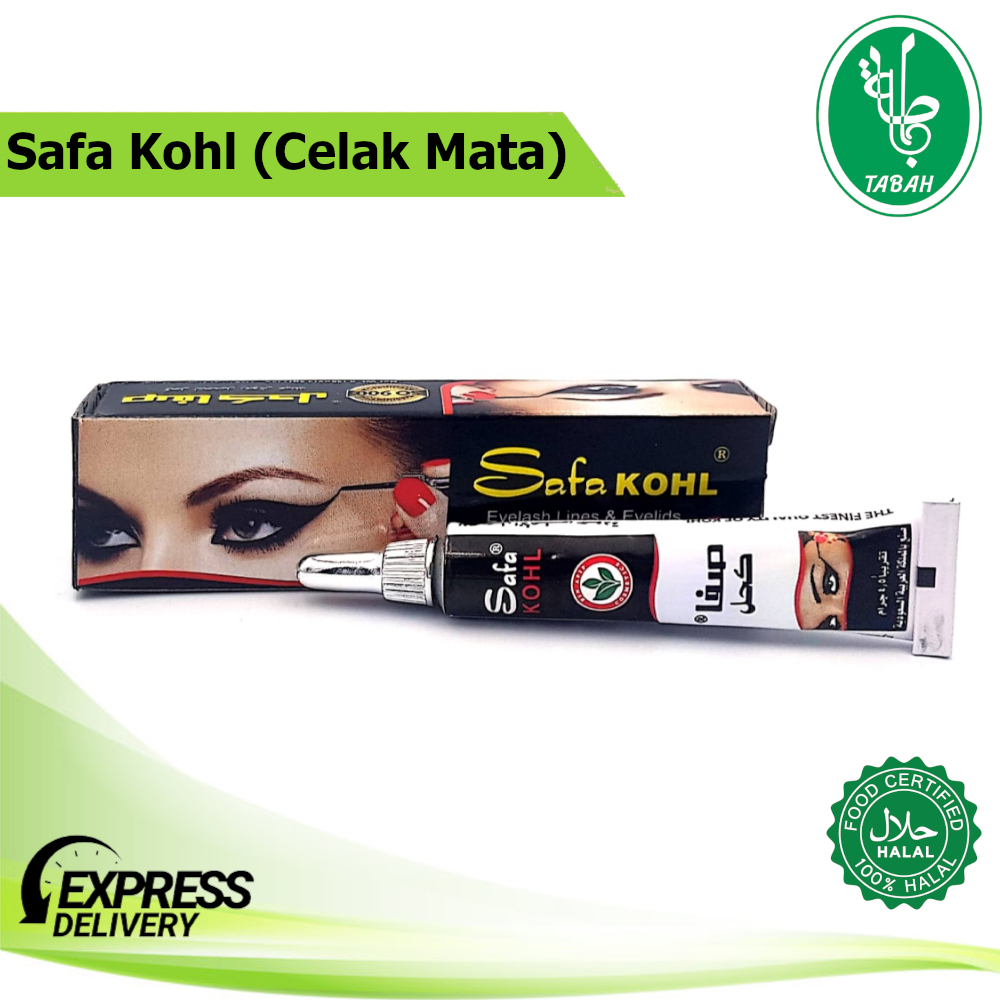 KOHL SAFA/EYELINER/CELAK MATA SAFA/IMPORTED FROM SAUDI ARABI/4.5G ...