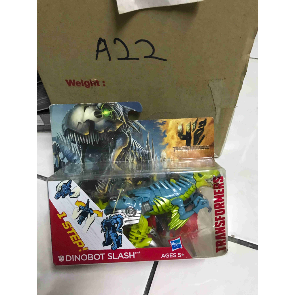 Hasbro Transformers One Step AOE Dinobot Slash NEW from old stock ...