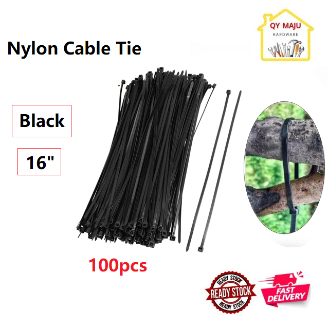 Nylon Cable Tie Tali Nilon Pengikat Wayar Kabel Tie/ Tali ikat尼龙扎带 16 ...