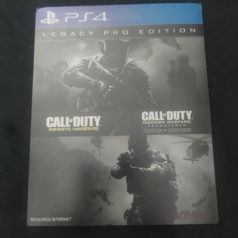 Sony Playstation PS4 Call Of Duty COD Infinite Warfare steelbook Used ...
