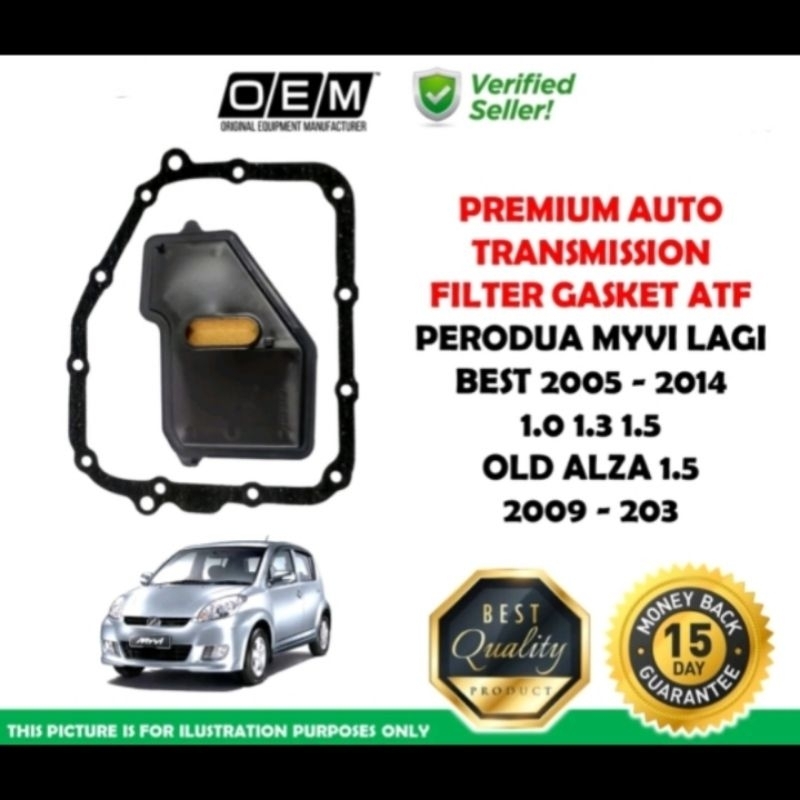 AUTO TRANSMISSION FILTER PERODUA MYVI 2005-2014 / PERODUA ALZA 2007 ...