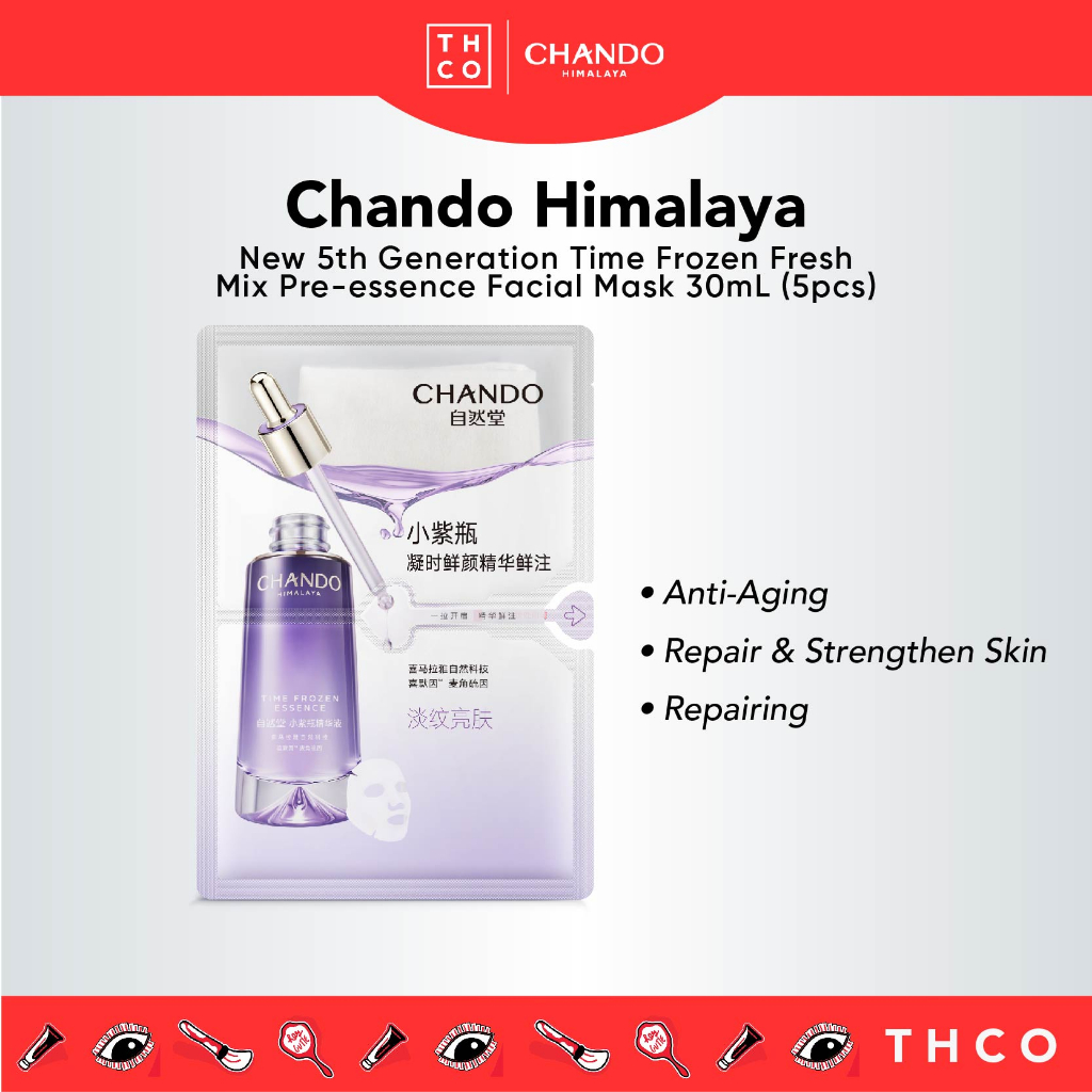 CHANDO Himalaya 5th Generation Time Frozen Fresh Mix Pre-Essence Facial ...