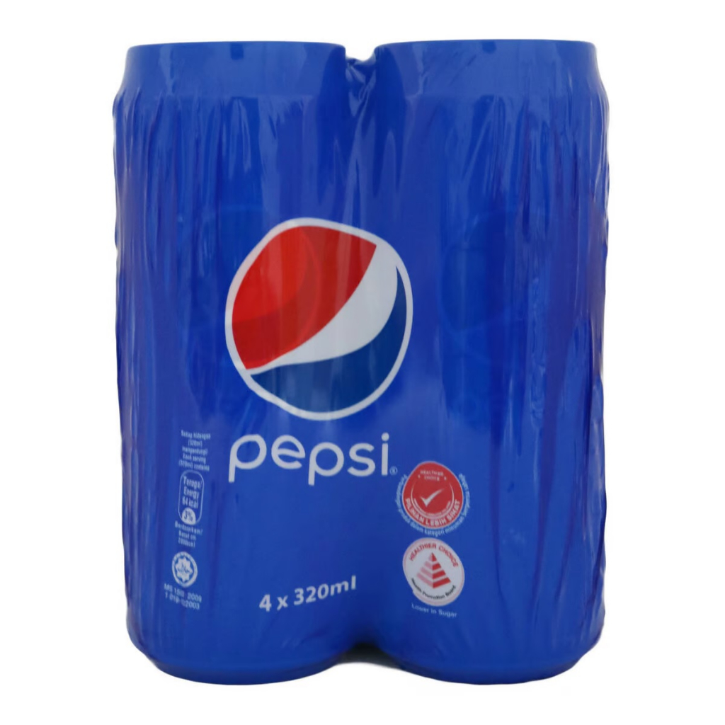 Pepsi Cola Limited Edition Celebrating Every Generations Retro Cans 4 x ...