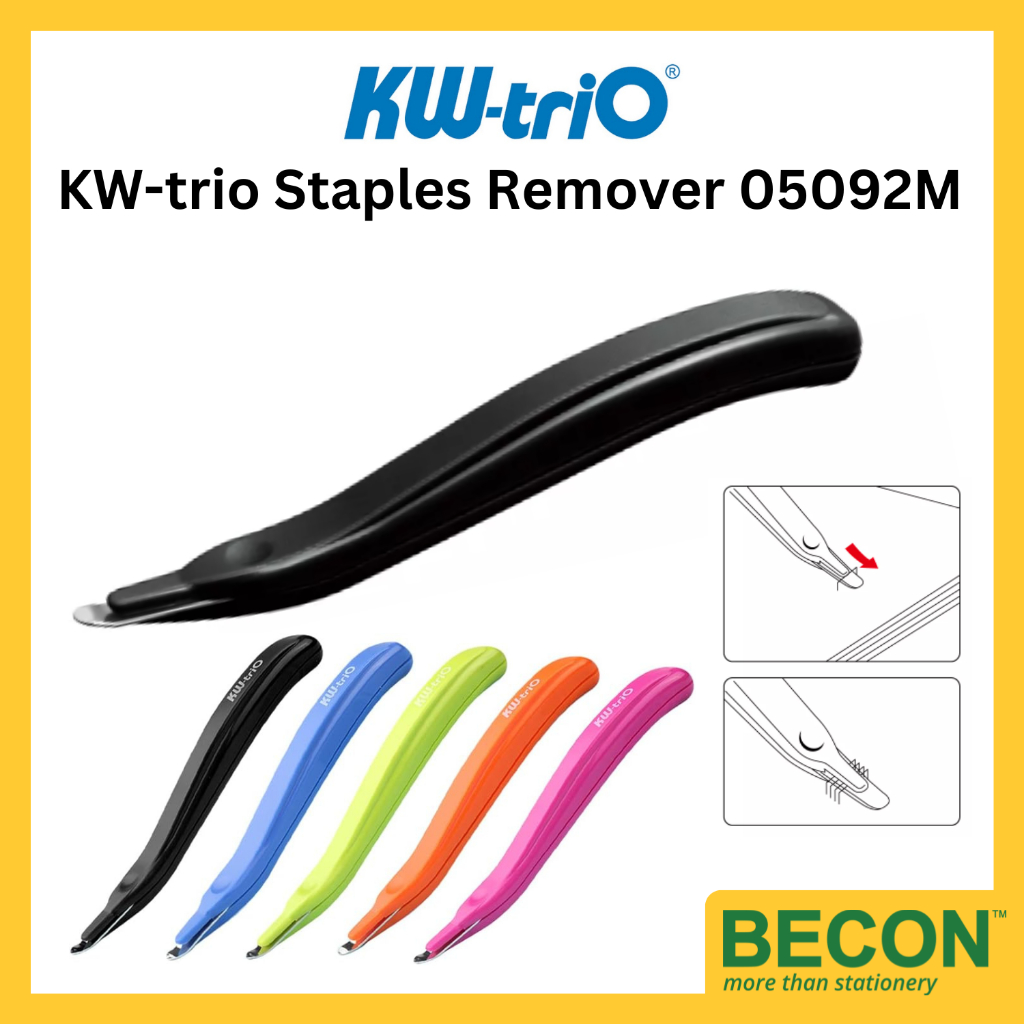 KW-trio Staples Remover 05092M [Pen type] [Asst color] | Shopee Malaysia