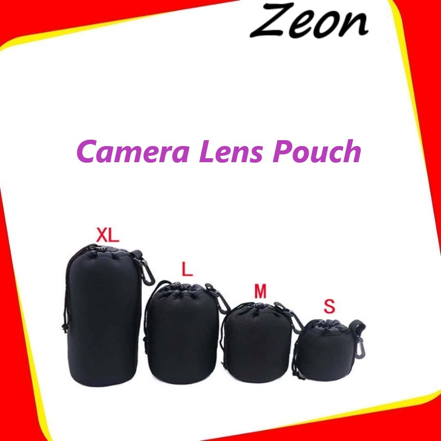 Zeon Universal Waterproof Matin Neoprene Video Camera Lens Pouch Bag ...
