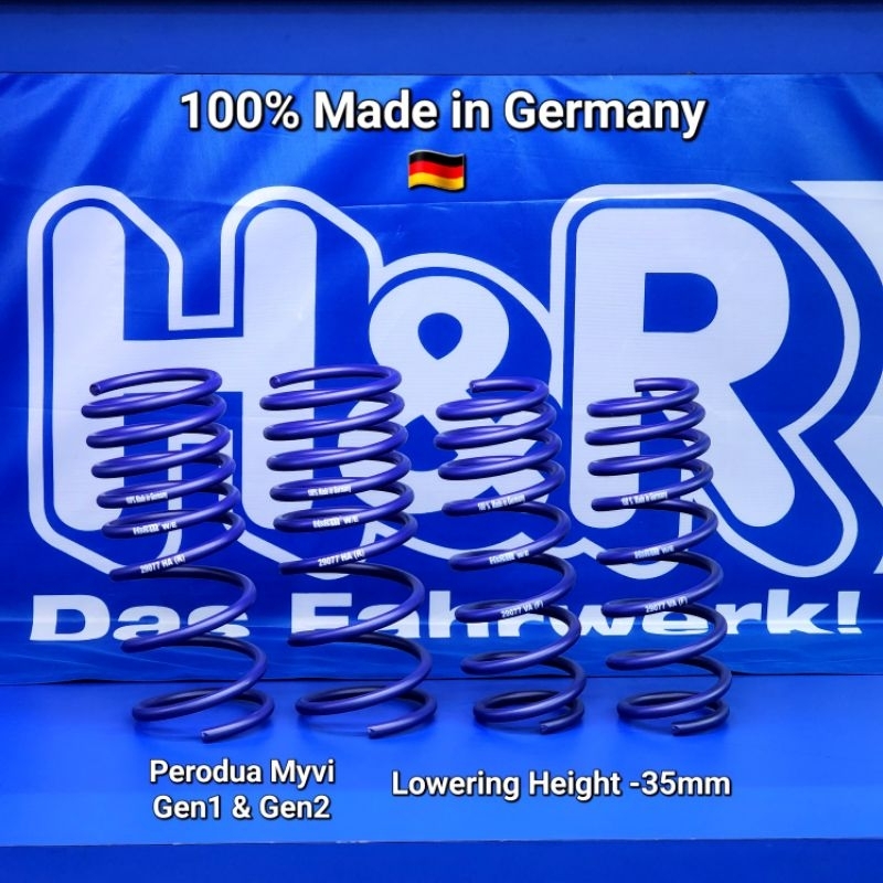 Perodua Myvi Gen1/Gen2 - H&R Sport Springs | Shopee Malaysia