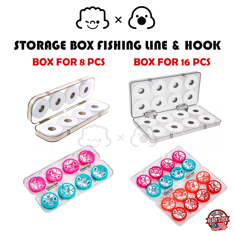 Storage Box Fishing Line Winding Board or Silicone Fishing Tool Fishin ...