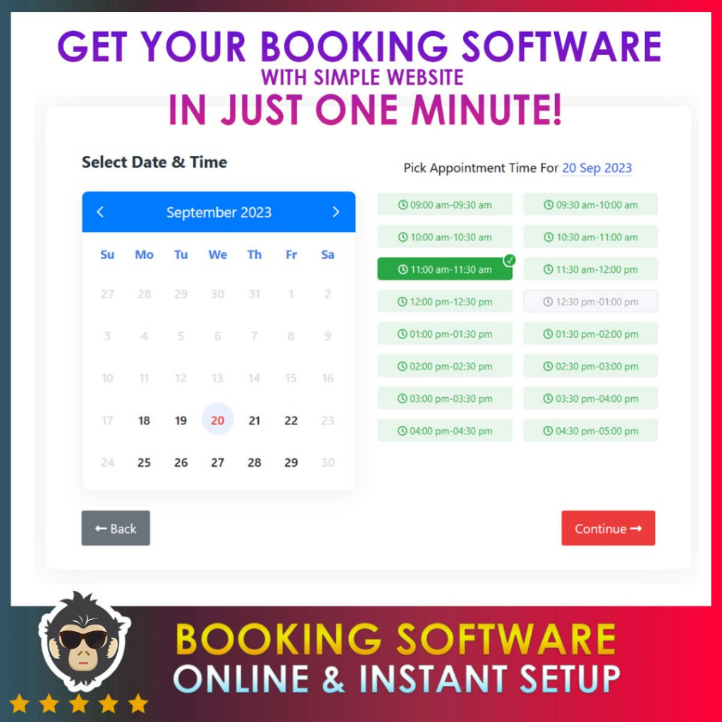 Appointment Booking Software Easy Setup Shopee Malaysia