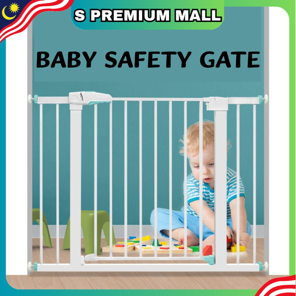 SPM Baby Gate Baby Safety Gate Auto Lock Pagar Bayi Pagar Baby Safety ...