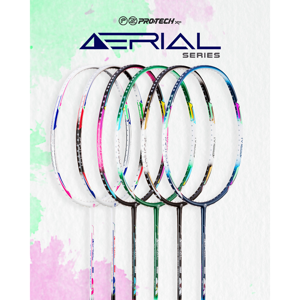 PROTECH Badminton Attacking & Controlling Racket - Aerial Series (4UG1 ...