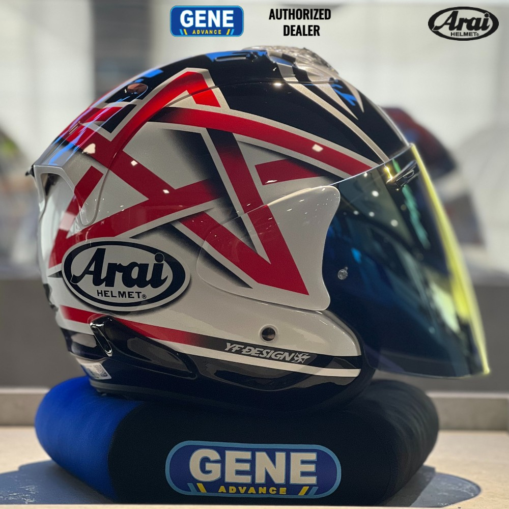 ARAI VZ RAM Nakano Star Open Face Jet Helmet 100% Original From Authorized Dealer | Shopee Malaysia