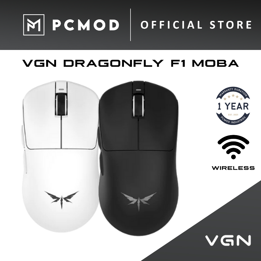 VGN Dragonfly Series Wireless Gaming Mouse | F1 Pro , F1 MOBA , 4K Wireless Dongle | PCMOD x ...