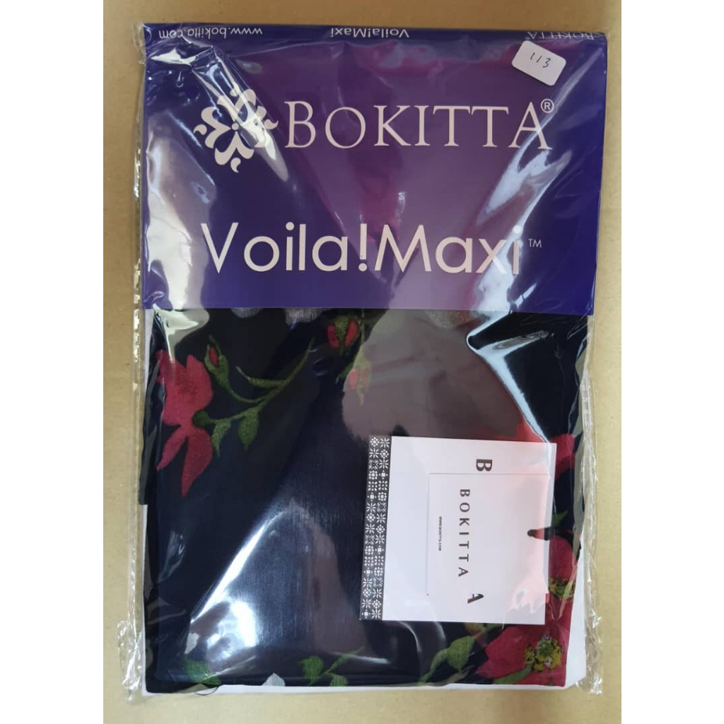 RESTOCK NEW DESIGN Promo! Buy 4 FREE 1! Premium Instant Printed Tudung ...