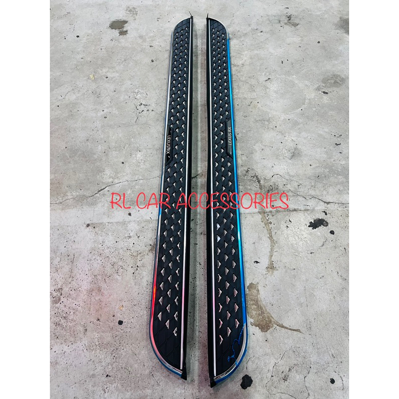 Lexus rx200 rx200t rx300 rx350 2015 - 2024 oem aluminum running board ...