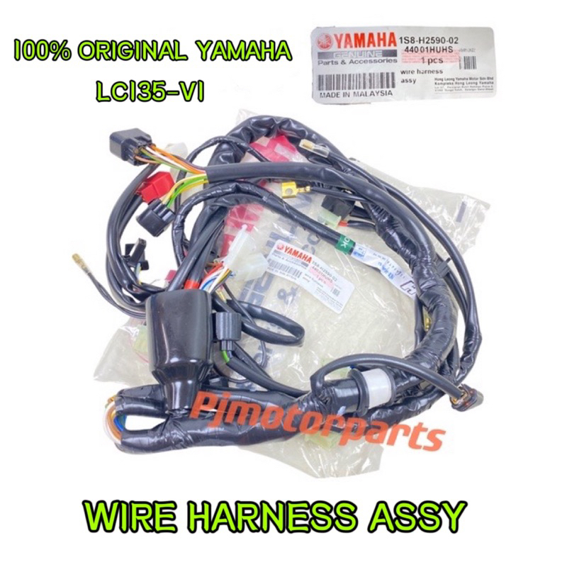 LC135-V1 LC AUTO ( 100% ORIGINAL YAMAHA ) 1S8 Wiring Harness Wayaring ...