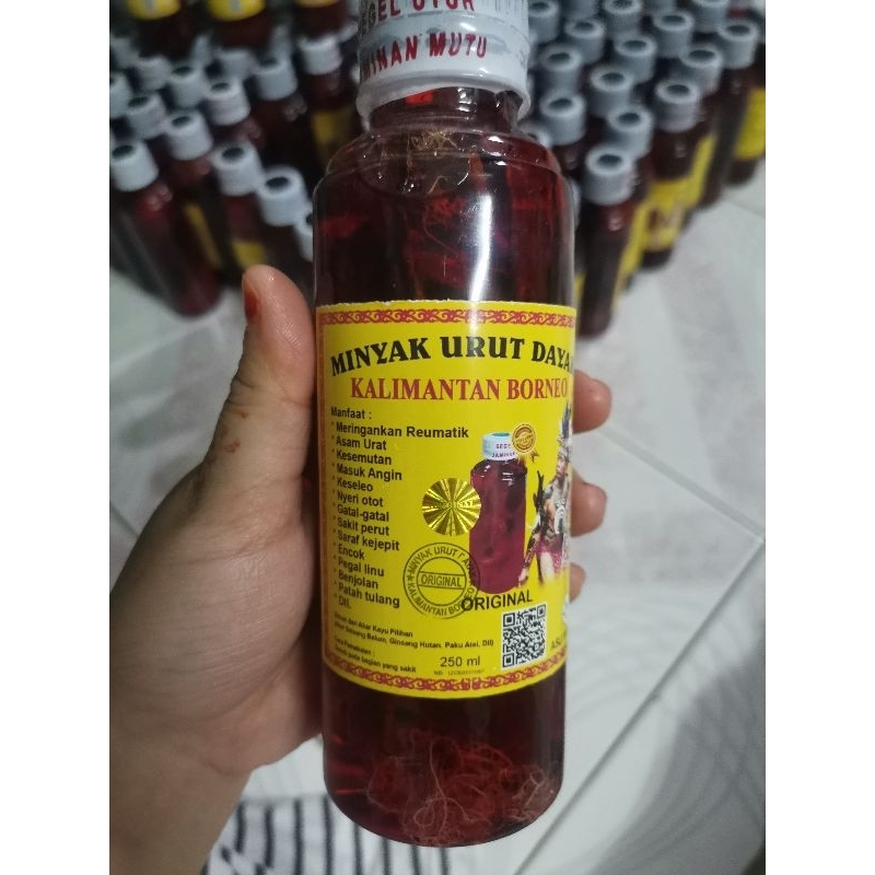 Minyak Urut Dayak Kalimantan Borneo (250ml) | Shopee Malaysia