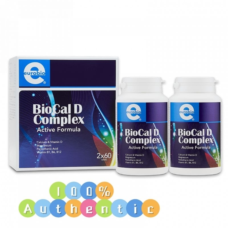 Eurobio 🔥 BioCal D Complex 🔥 calcium magnesium vitamin D 🔥 bone ...