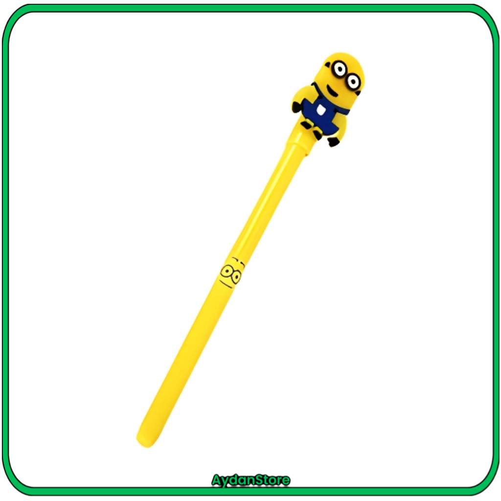 Minions Gel Pen Cartoon Stationary Cute Free Gift | Shopee Malaysia