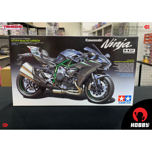 Tamiya Kawasaki Ninja H2 Carbon (Scale 1/12) | Shopee Malaysia