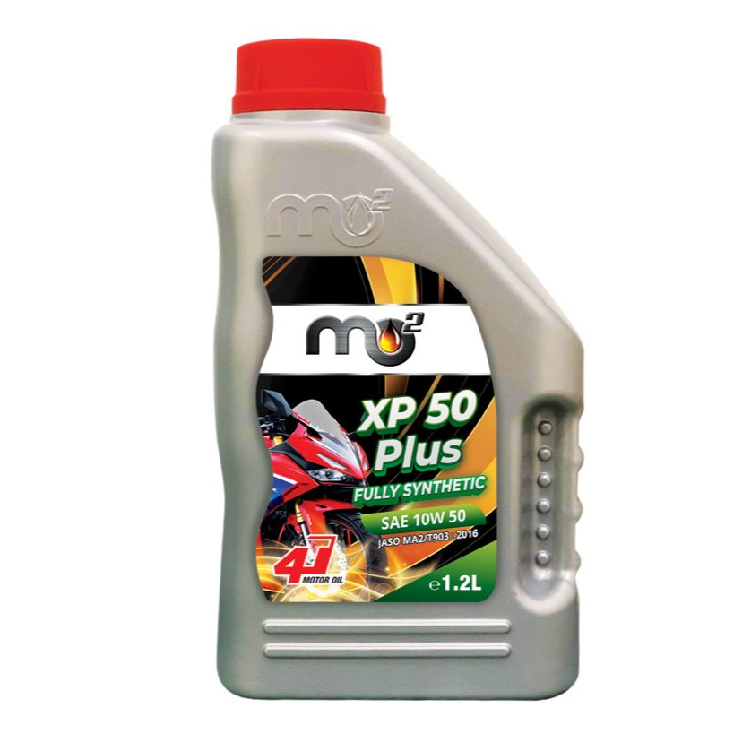 MO2 XP50 PLUS 4T SAE 10W50 FULLY SYNTHETIC MOTORCYCLE ENGINE OIL (1.2 ...