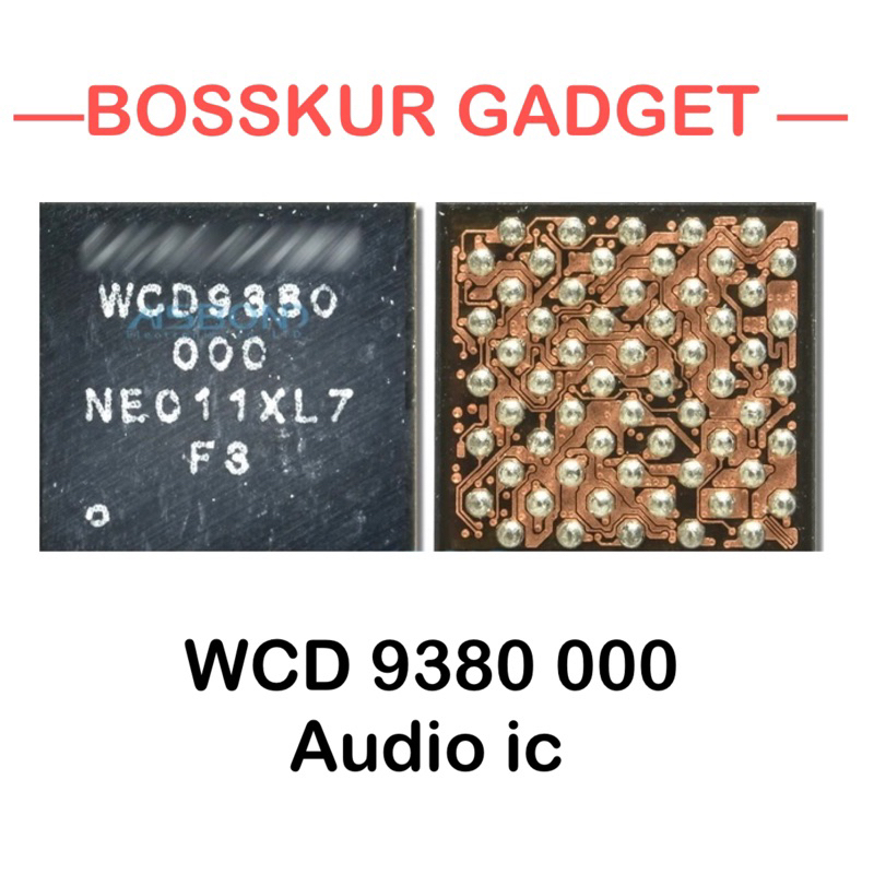 WCD9380 / WCD 9380 000 AUDIO IC FOR SM A52 MI 10T | Shopee Malaysia