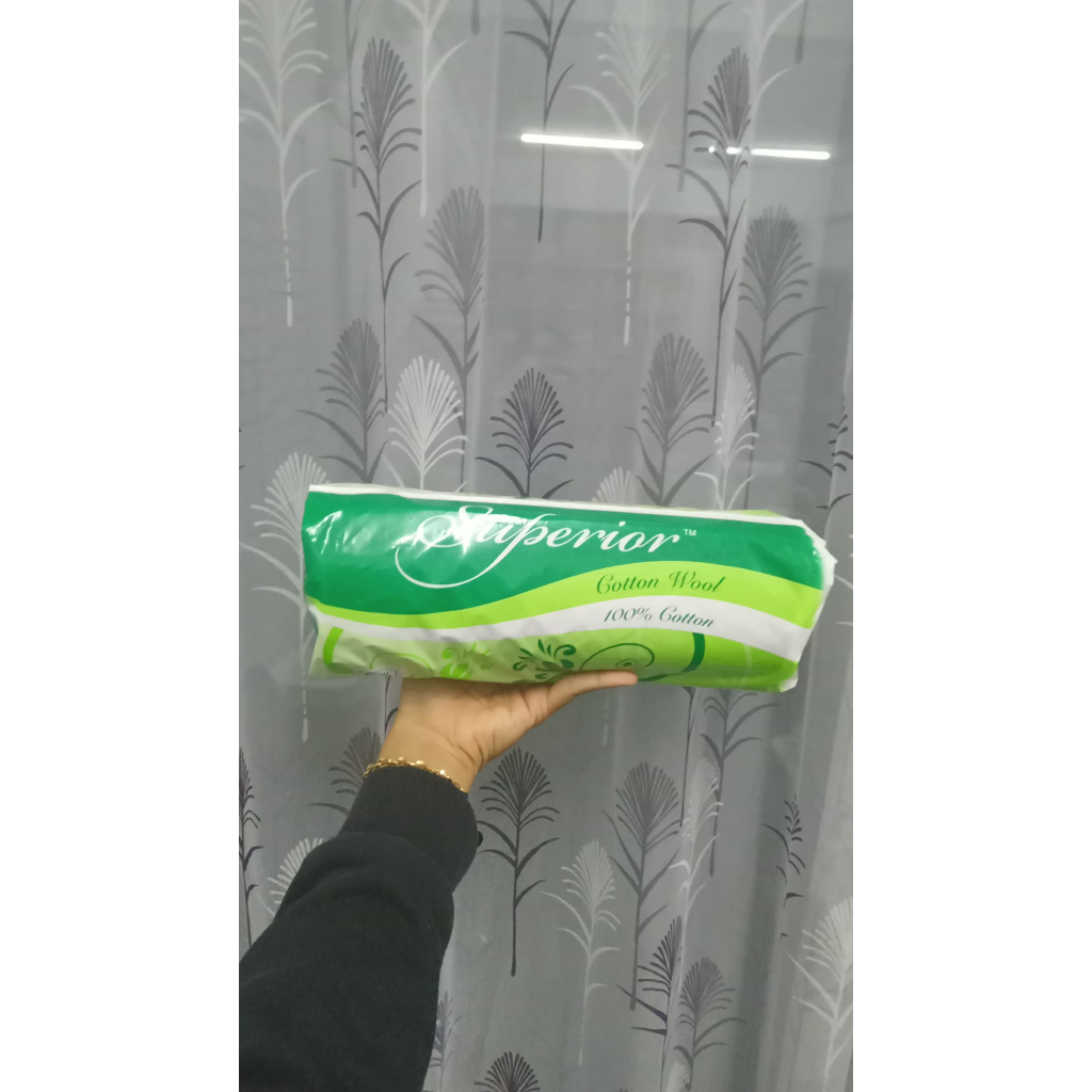 Superior Pure Cotton Wool / Kapas Putih 300g | Shopee Malaysia