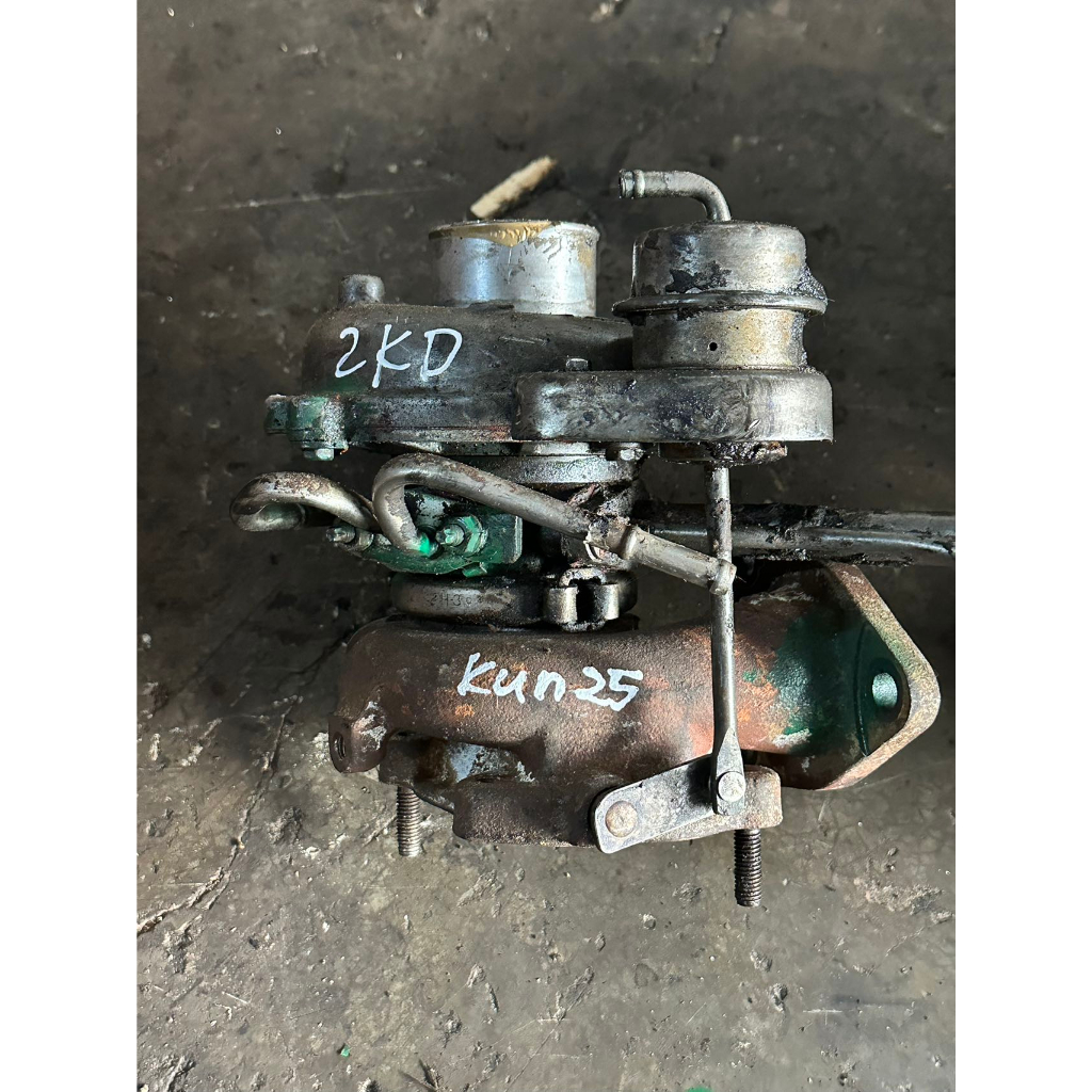 TOYOTA HILUX 2KD KUN25 ENGINE TURBO TURBOCHARGER USED ORIGINAL AUTO ...